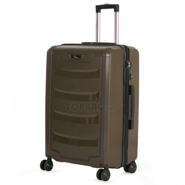 Vali kéo Travel King PP182 28 inch - Nâu - Vali Kéo Du LịchVali Kéo Du Lịch